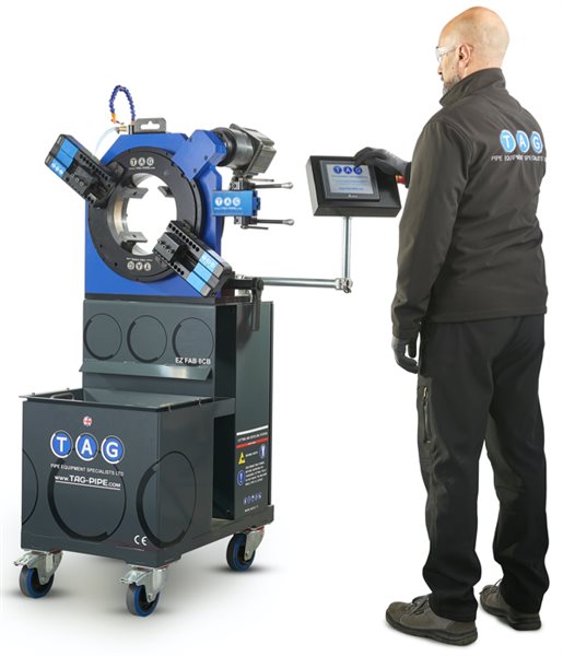 TAG E-Z Fab Pipe Cold Cutting and Bevelling Machine