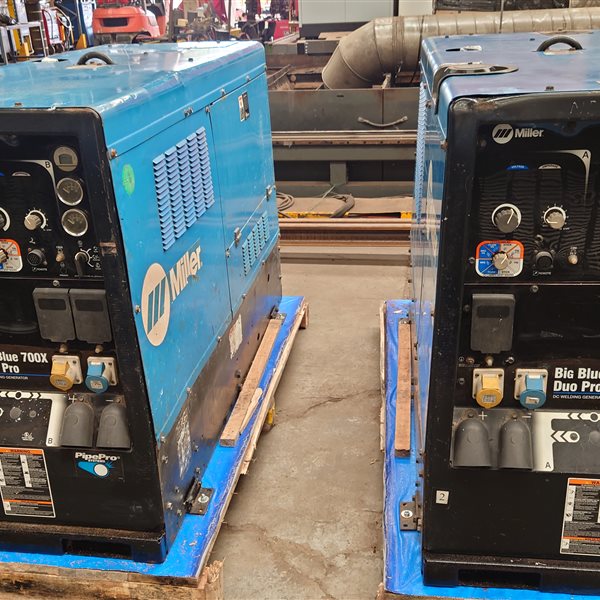Miller 700x Duo Pro Diesel Welder Generator