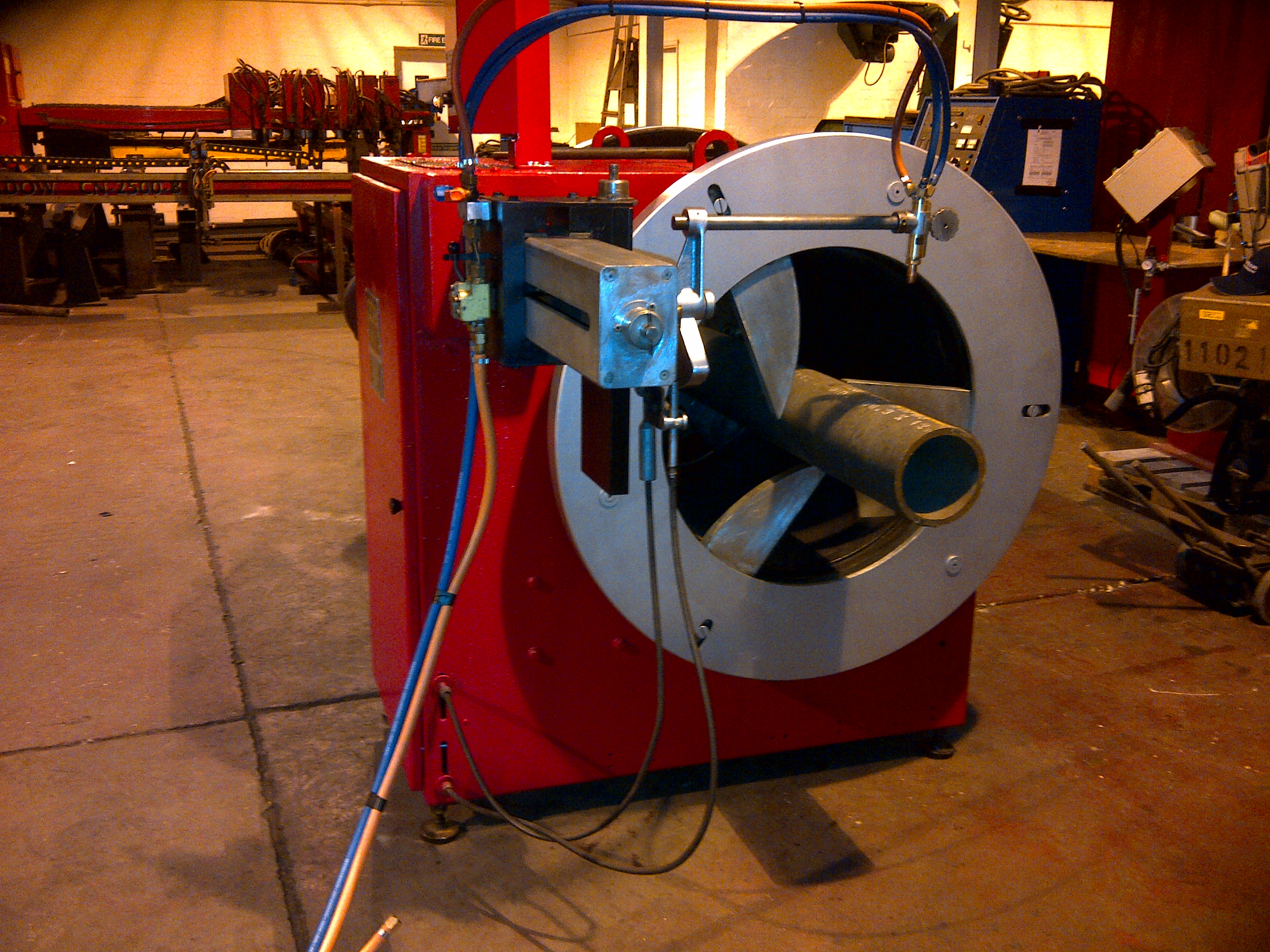 Refurbished Pipe Cutting Machine from Westermans - before and after ...