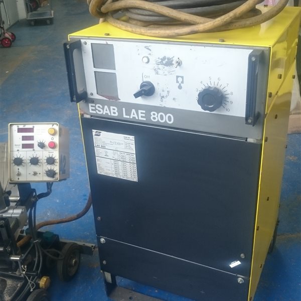 ESAB A6/A2 SubArc Weld Tractor with PEG1 Controls & LAE Welder